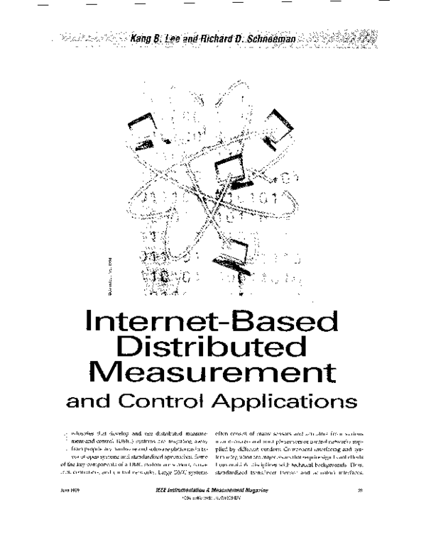 (PDF) Internet-based distributed measurement and control applications