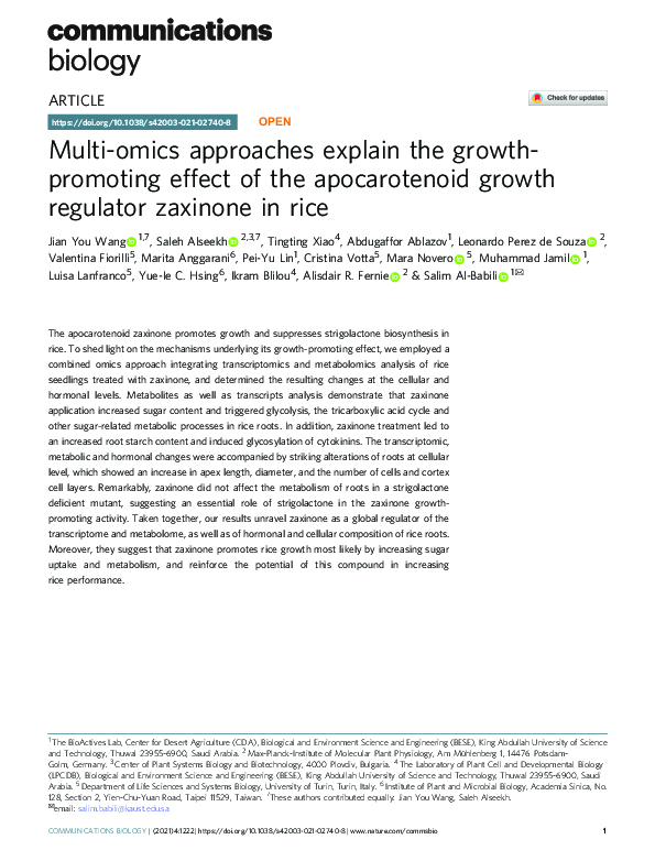 (PDF) Multi-omics approaches explain the growth-promoting effect of the ...