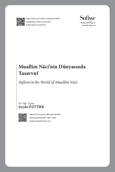 (PDF) Muallim Naci nin Dunyasında Tasavvuf