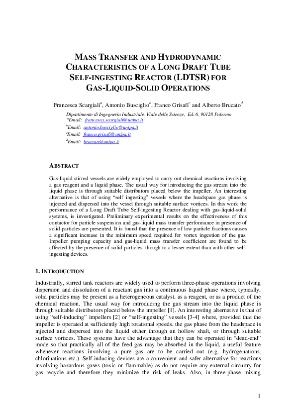 (PDF) Gas-Liquid-Solid Operations