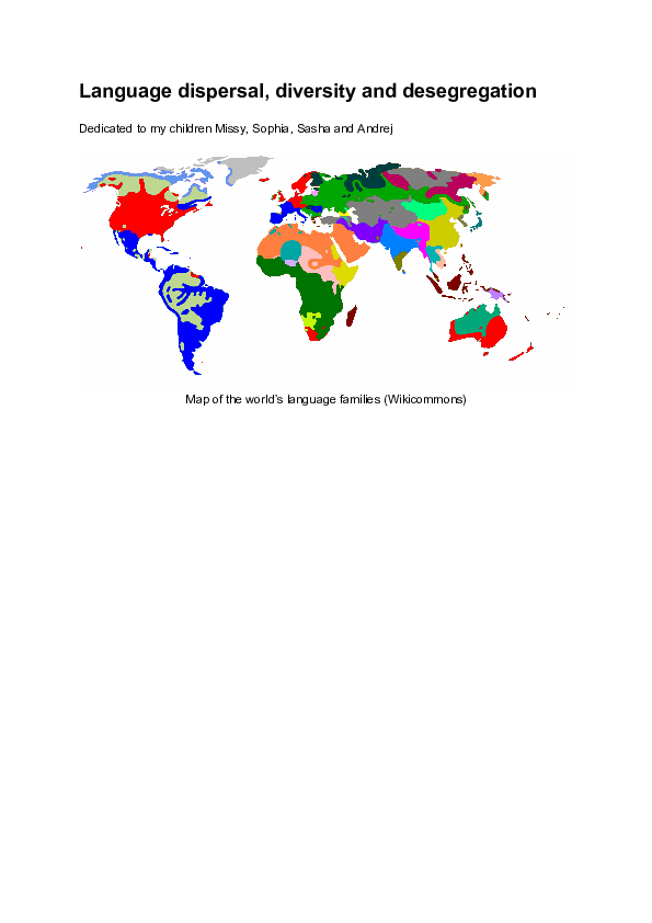 Doc Language Dispersal Patterns 1