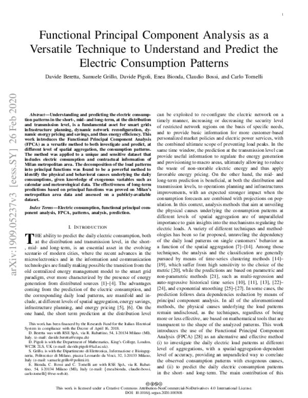 (PDF) Functional principal component analysis as a versatile technique ...