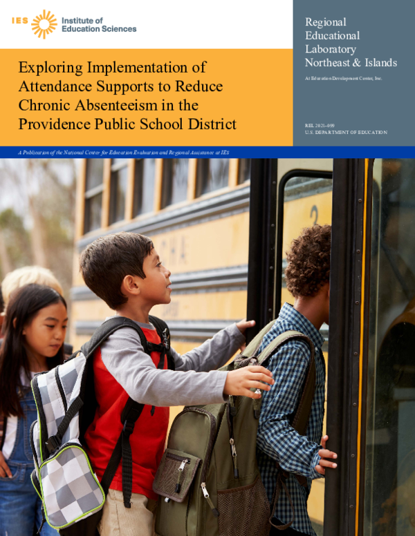 (PDF) Exploring Implementation of Attendance Supports to Reduce Chronic ...