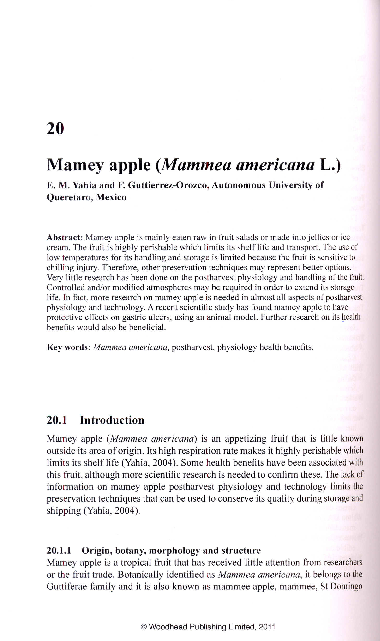(PDF) Marney apple ( Mammea americana L . )