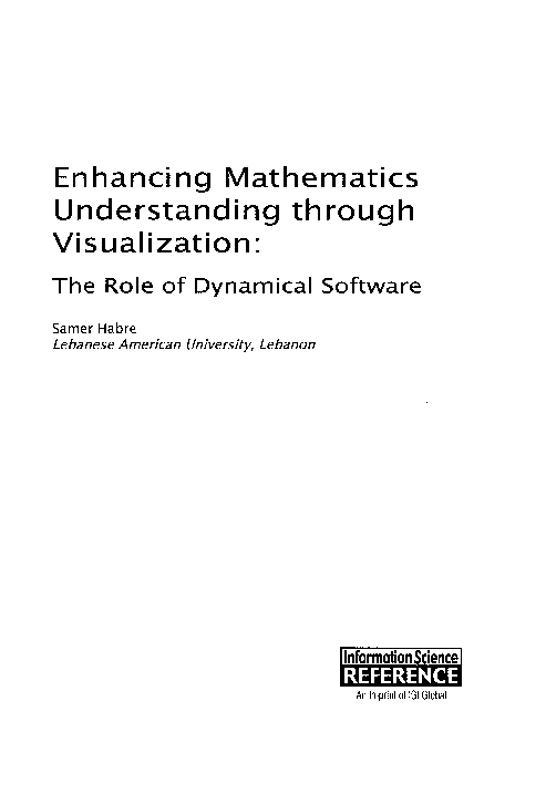 (PDF) Enhancing Mathematics Understanding through Visualization