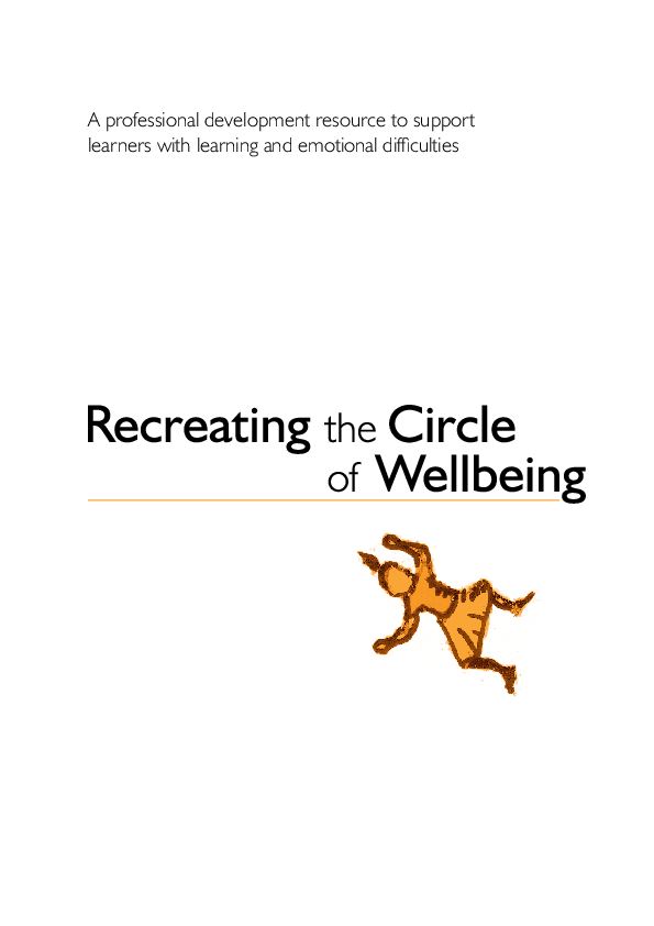 (PDF) Recreating the circle of wellbeing : a professional development ...