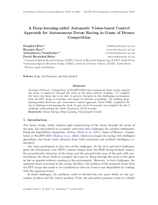(PDF) A Deep-learning-aided Automatic Vision-based Control Approach for ...