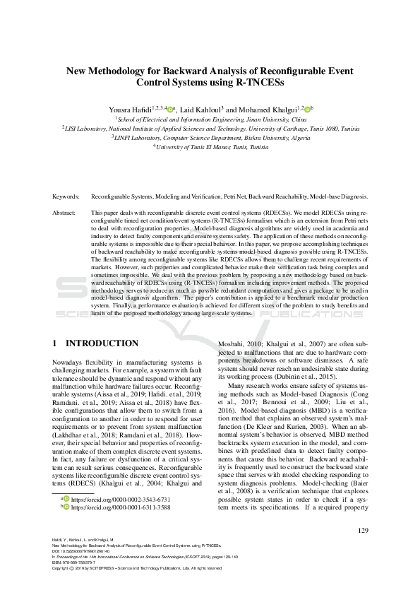 Pdf Backward Reachability For Reconfigurable Systems 