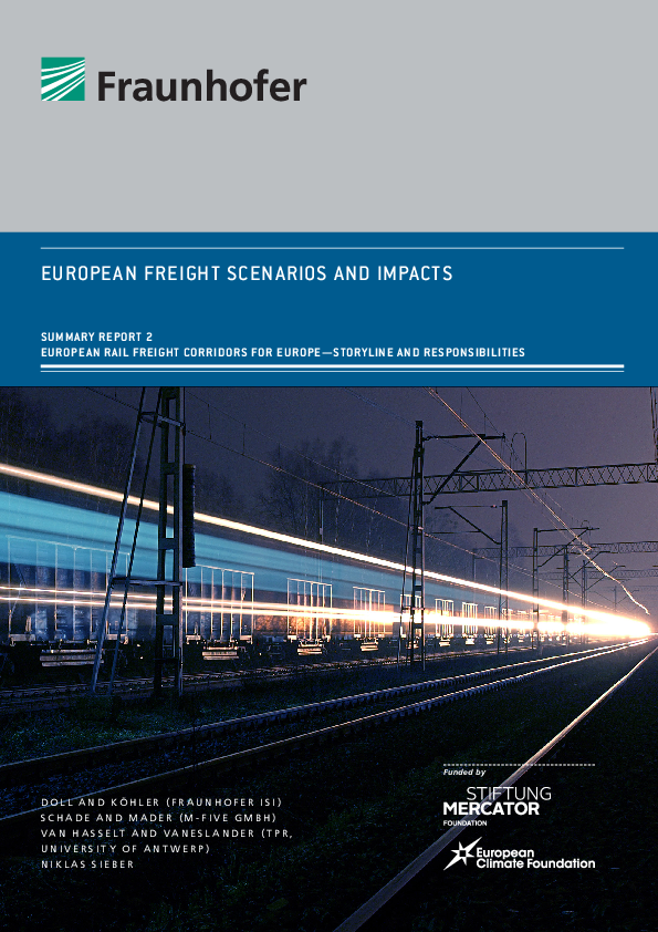(PDF) European Freight Scenarios and Impacts Summary Report 2 European ...