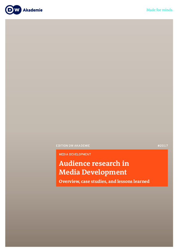 (PDF) Audience research in media development : overview, case studies ...