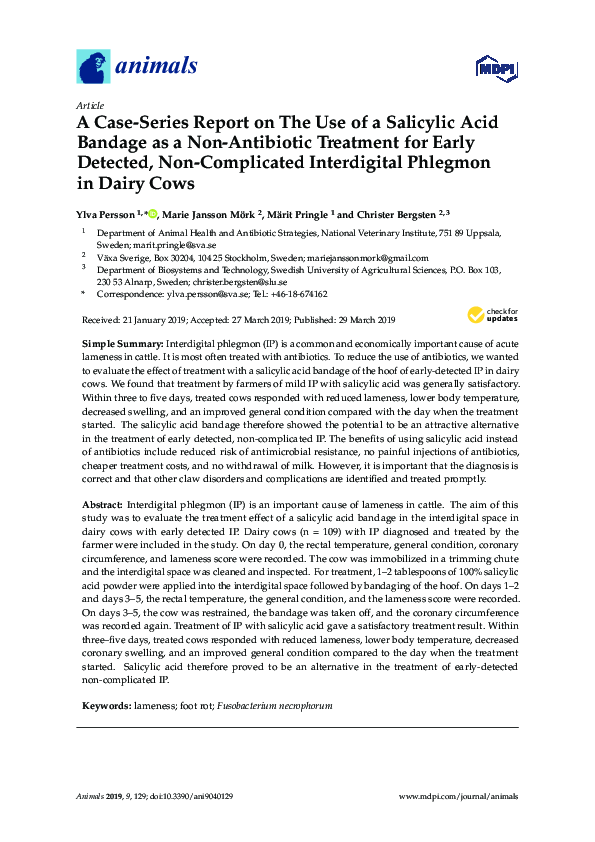 (PDF) A Case-Series Report on The Use of a Salicylic Acid Bandage as a ...