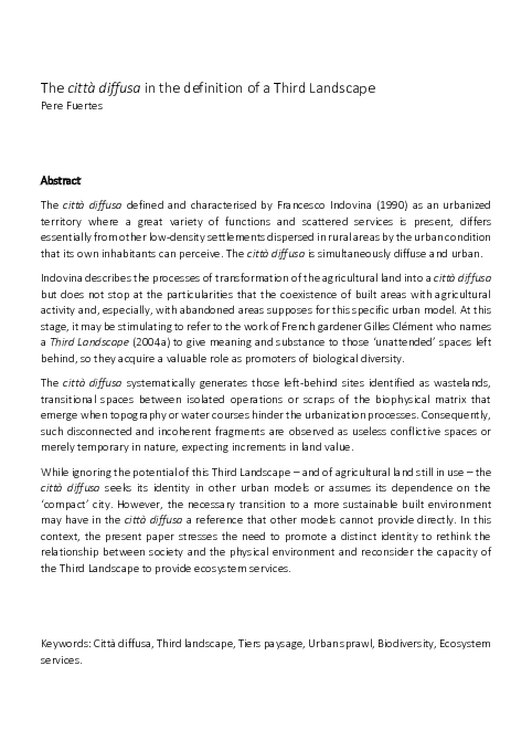 (PDF) Learning from Enna Bassa : the città diffusa in the definition of ...