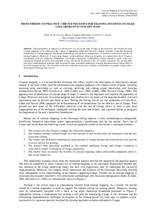 (PDF) From theory to practice: the foundations for training students to make collaborative ...