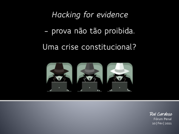 (PDF) Hacking for evidence