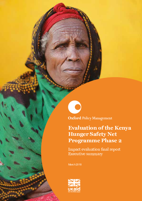 (PDF) Evaluation of the Kenya Hunger Safety Net