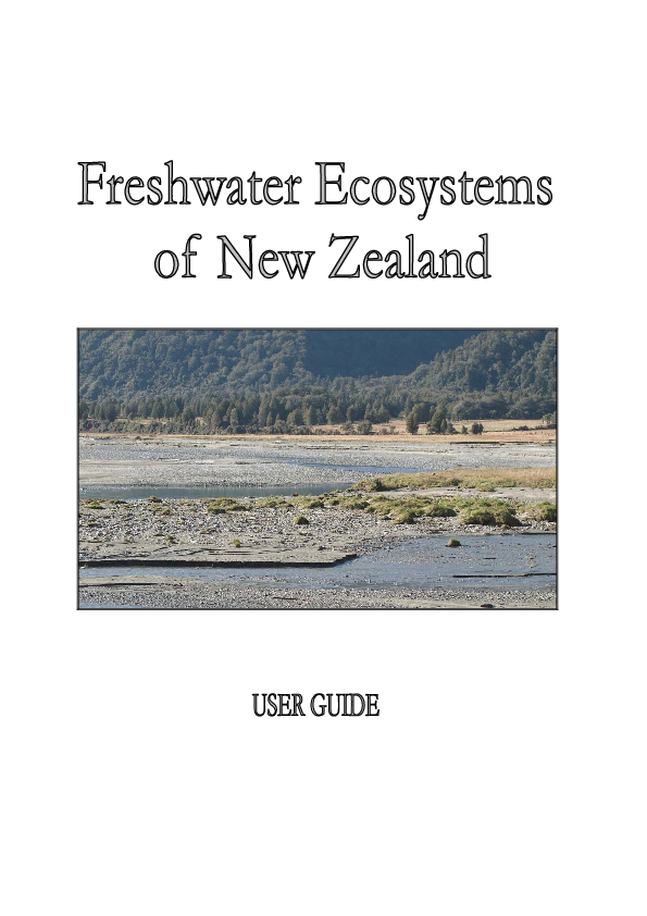 (PDF) Freshwater Ecosystems of New Zealand (FENZ) Geodatabase VERSION ...