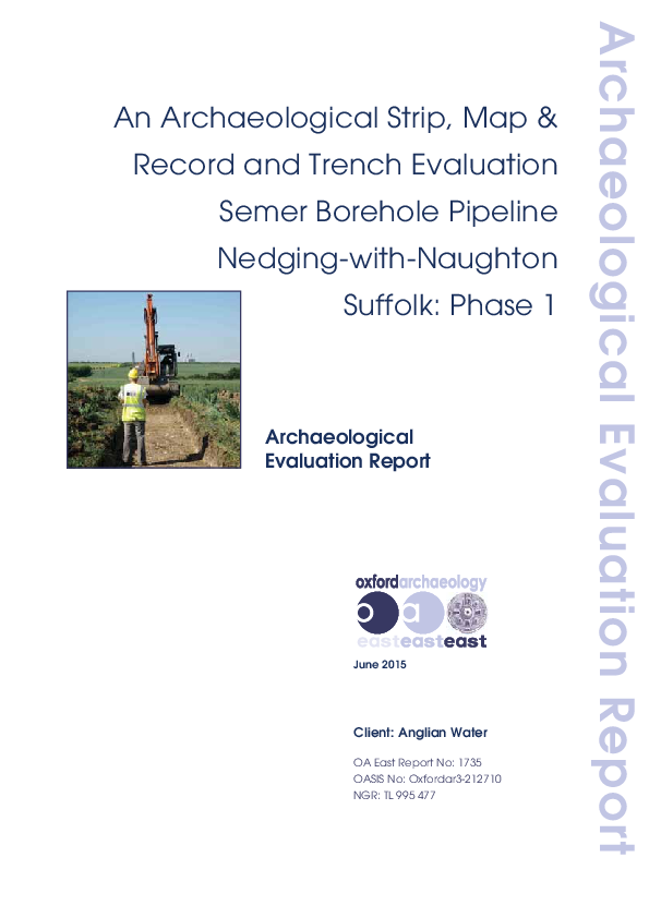 (PDF) An Archaeological Strip, Map & Record and Trench Evaluation ...