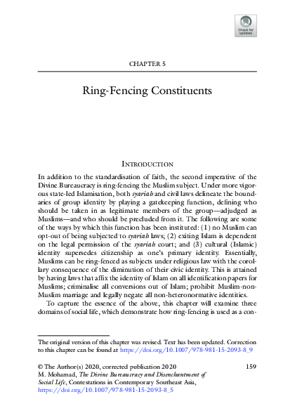 (PDF) Ring-Fencing Constituents