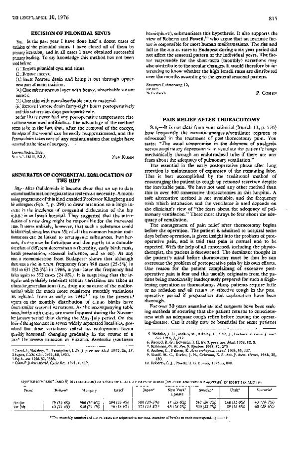(PDF) Excision of Pilonidal Sinus