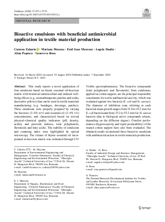 (PDF) Bioactive emulsions with beneficial antimicrobial application in ...