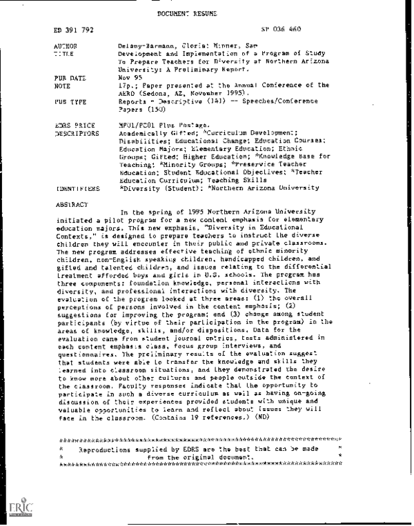 (PDF) Development and Implementation of a Program of Study To Prepare ...