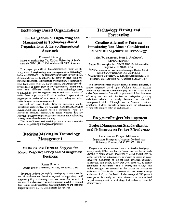 (PDF) Project management standardization and its impacts on project ...