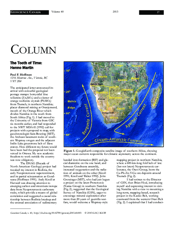 (PDF) The Tooth of Time: Henno Martin