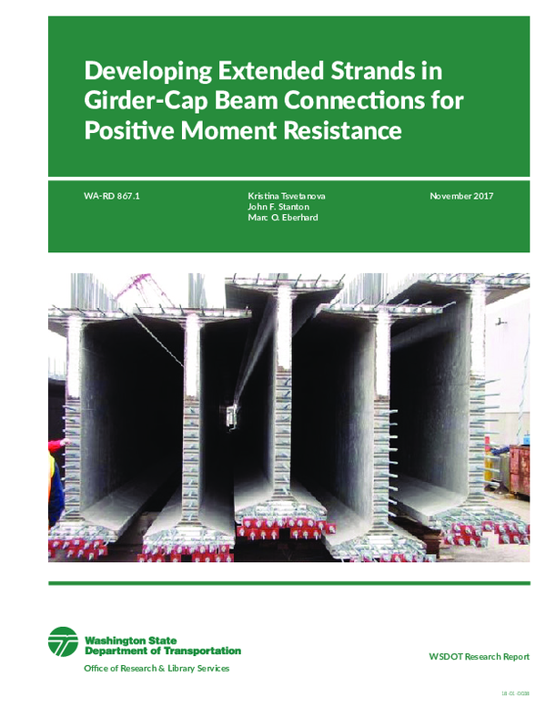 (PDF) Developing Extended Strands in Girder-Cap Beam Connections for ...