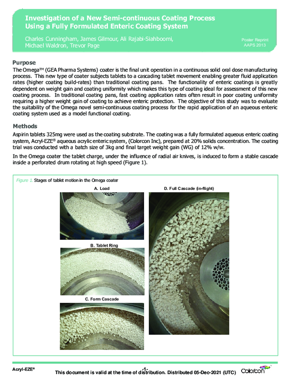 (PDF) Investigation of a New Semi-continuous Coating Process Using a ...