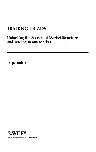 (PDF) Trading Triads: Unlocking the Secrets of Market Structure and ...