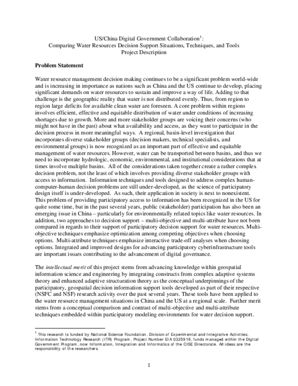 (PDF) Decision Support as Knowledge Creation: An Information System ...