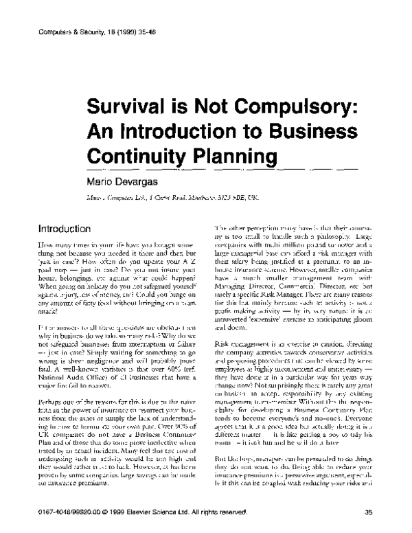 (PDF) Survival is not compulsory: an introduction to business ...