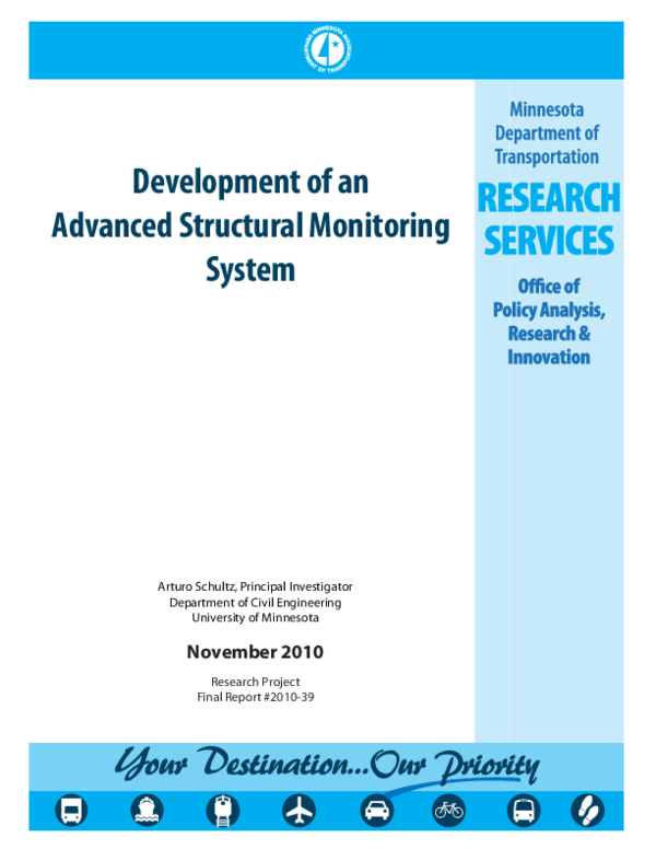 (PDF) Development of an Advanced Structural Monitoring System | Arturo ...