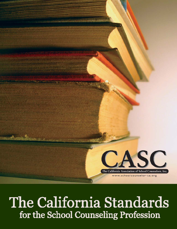 (PDF) California's Core: The California Standards for the school ...