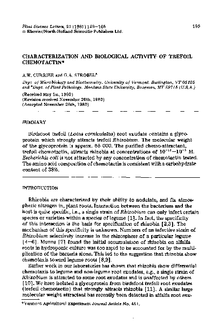 (PDF) Characterization and biological activity of trefoil chemotactin ...
