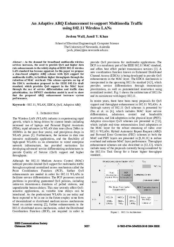 (PDF) An adaptive ARQ enhancement to support multimedia traffic using ...