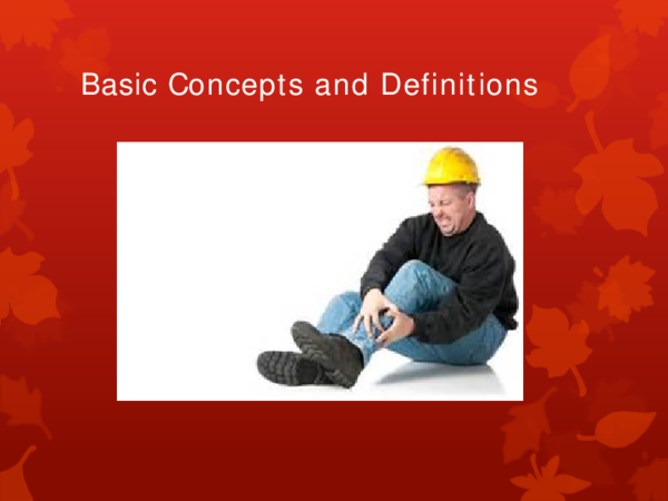 (PDF) Basic Concepts and Definitions