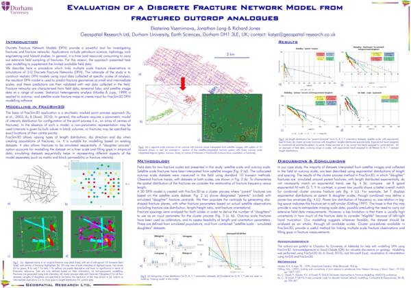 (PDF) Evaluation of a Discrete Fracture Network Model from fractured outcrop analogues