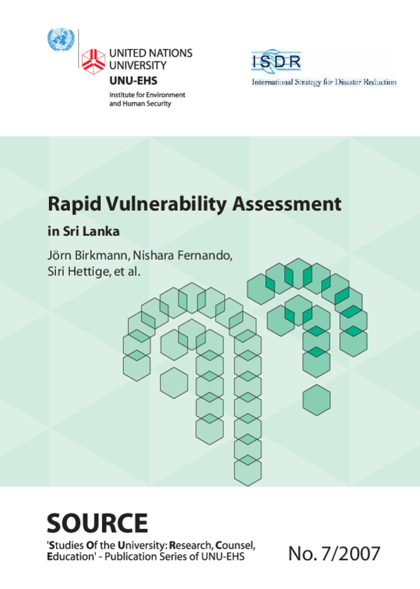 (PDF) Rapid vulnerability assessment in Sri Lanka