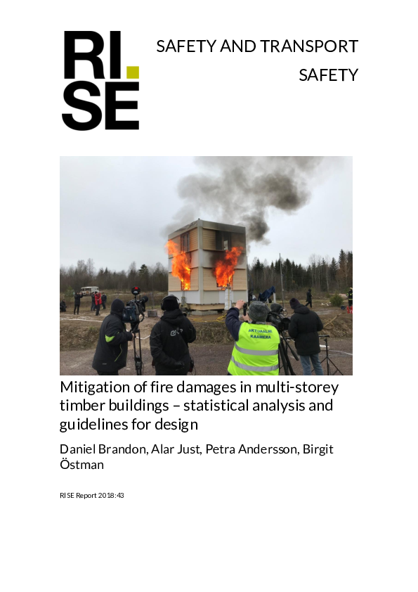 (PDF) Mitigation of fire damages in multi-storey timber buildings ...