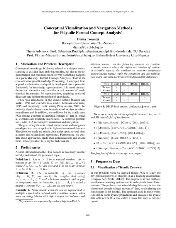 (PDF) Conceptual Visualization and Navigation Methods for Polyadic ...