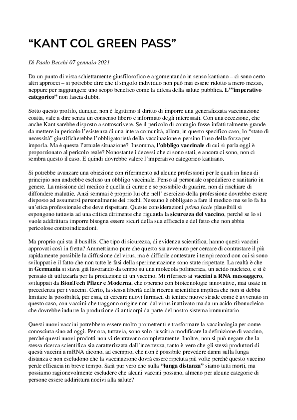 (PDF) "KANT COL GREEN PASS"