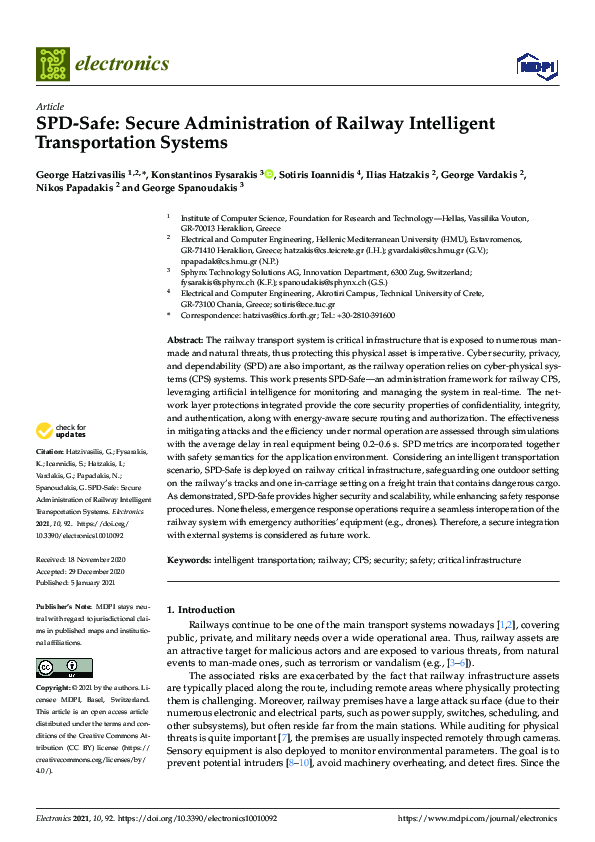 (PDF) SPD-Safe: Secure Administration of Railway Intelligent ...