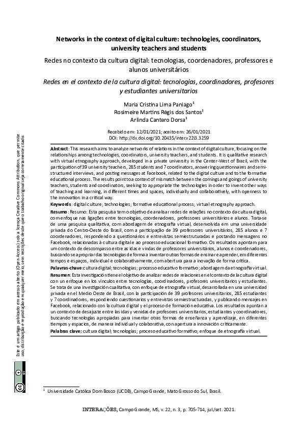 (PDF) Networks in the context of digital culture: technologies ...