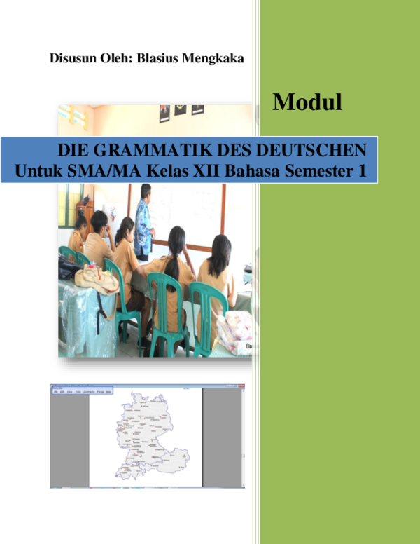 (PDF) Modul Bahasa Jerman: DIE GRAMMATIK DES DEUTSCHEN Untuk SMA/MA Kelas XII Bahasa Semester 1