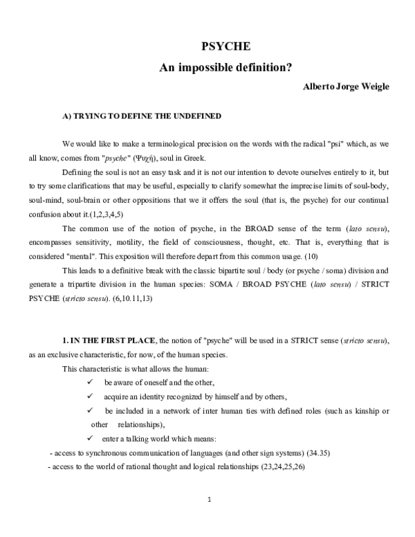 (DOC) An impossible definition