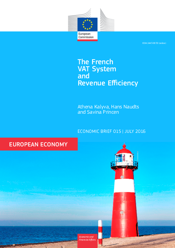 (PDF) The French VAT System and Revenue Efficiency