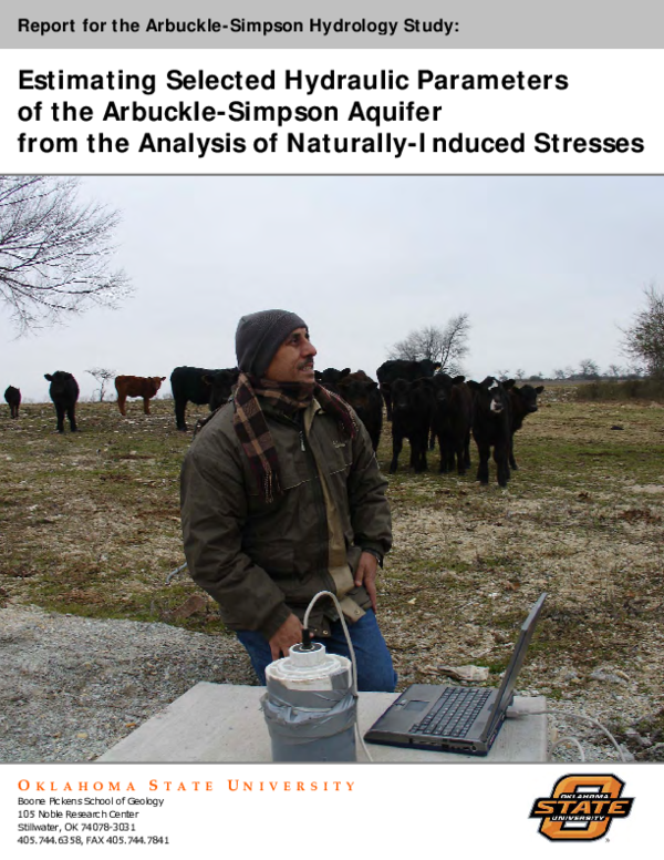 (PDF) Report for the Arbuckle-Simpson Hydrology Study : Estimating ...
