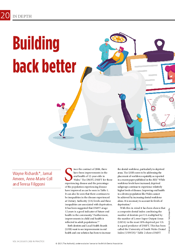 (PDF) Building back better