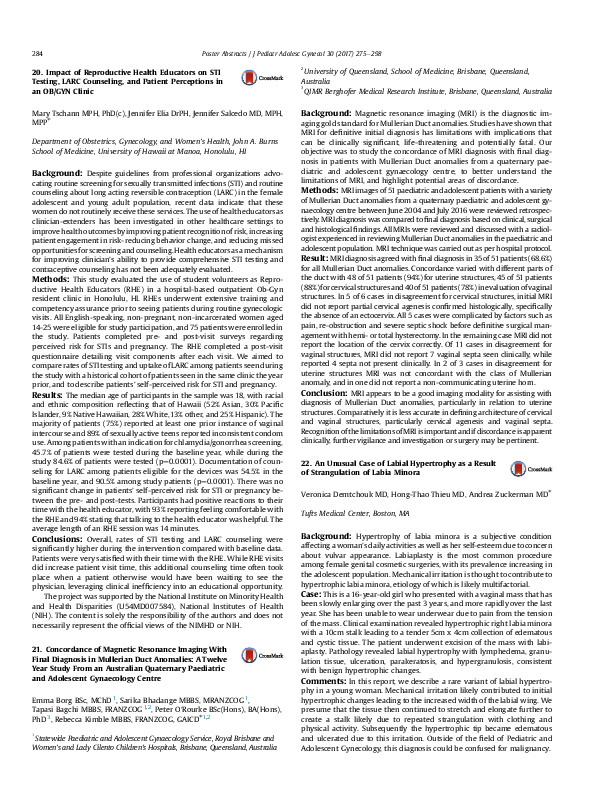 (PDF) An Unusual Case of Labial Hypertrophy as a Result of ...